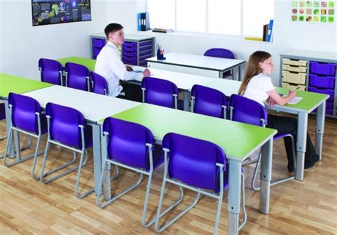 Elite Tables Premium Classroom Tables Rectangular Height Adjustable