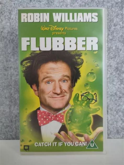 Disneys Flubber Robin Williams Marcia Gay Harden Pal Vhs Video £