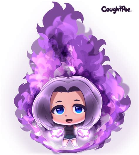 Chibi Flame Girl Commission By Thecaughtpoe On Deviantart