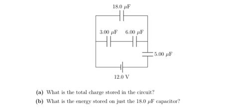 Solved A ﻿what Is The Total Charge Stored In The