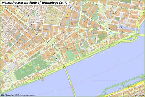 Mit Campus Map Massachusetts Institute Of Technology Campus Map