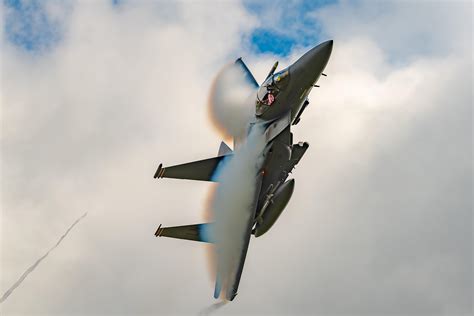 F 15 Flying Through The Mach Loop R Aviation