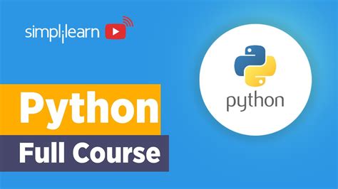 Python Full Course | Learn Python In 8 Hours | Python Tutorial For Beginners