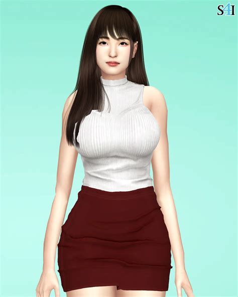 Sims 4 Cas Washio Mei 鷲尾めい Imagination Sims 4 Cas