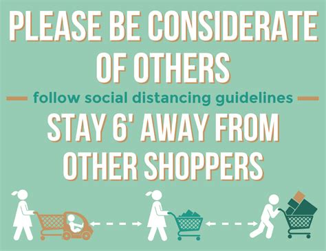 Please Be Considerate Of Others Sign Winmark Stamp And Sign Stamps