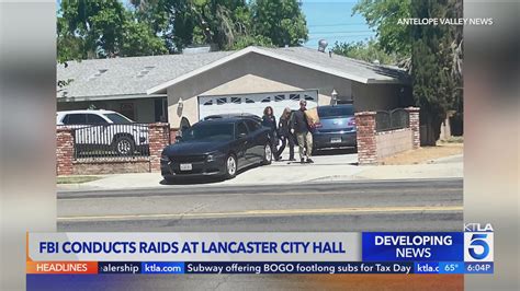 Fbi Conducts Raids At Lancaster City Hall Elected Officials Homes