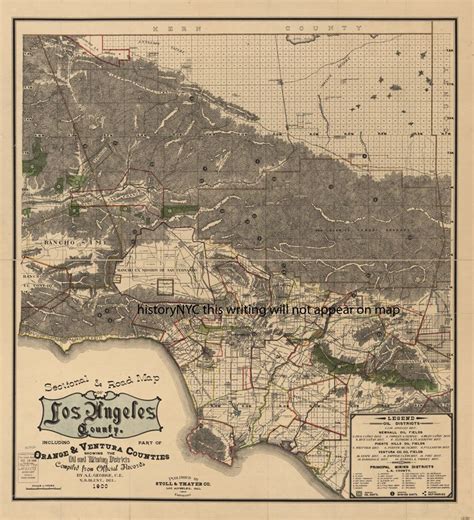 Los Angeles County City Boundaries Map Us World Maps
