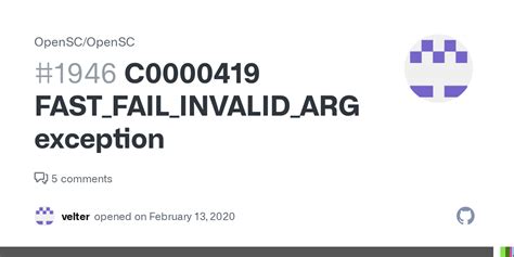 c0000419 fast fail invalid arg exception · issue 1946 · opensc opensc
