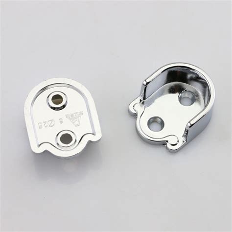2pcslot Wardrobe Closet Rod Bracket 192225mm Vicedeal