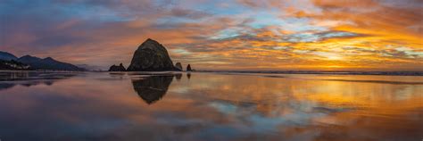 Cannon Beach Oregon Sunset Pretty Perfect Cannon Beach Sunset