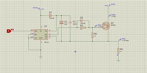 Mosfet Gate Driver Simulation Problem Electrical Engineering Stack