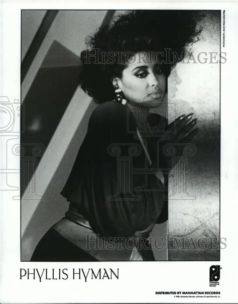 1987 Press Photo Phyllis Hyman American Singer Songwriter And Actress 1817152118