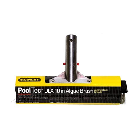 Stanley Pooltec Deluxe 10 Stainless Steel Algae Brush Allstar Pool Parts