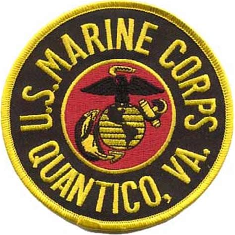 Usmc Quantico Usmc Patch Military Insignia And Tactical Gear Hub