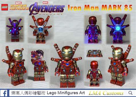 Custom Lego Avengersendgame Iron Man Mark85 Lma Customs Flickr