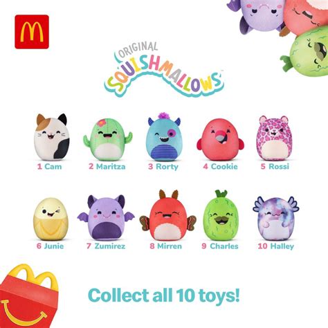 1pc Mcdonalds Squishmallows Mcdo Happy Meal Toy Sold By Gabbys Hobbies Shopee Philippines