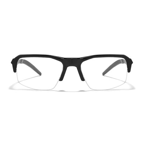 Rectangle Black Eyeglasses