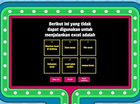 Soal Informatika Gameshow Quiz