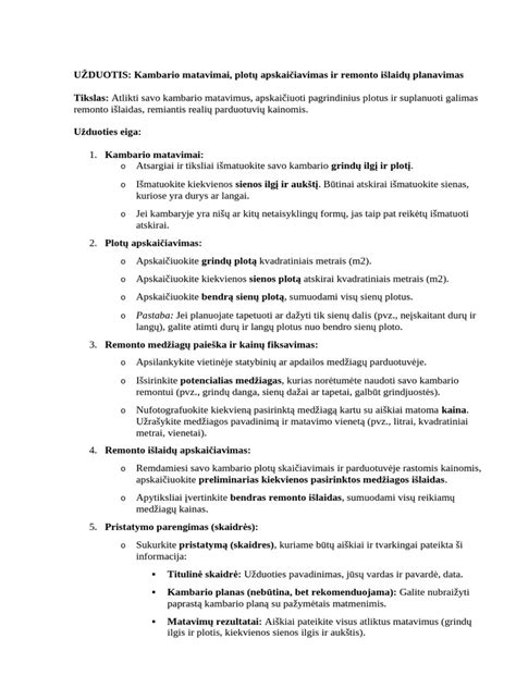 Uzduotis 7 Klase Pdf