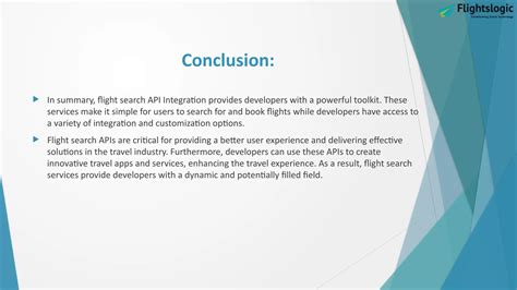 Flight Search Api Integration Flight Search Api Integration Pptx