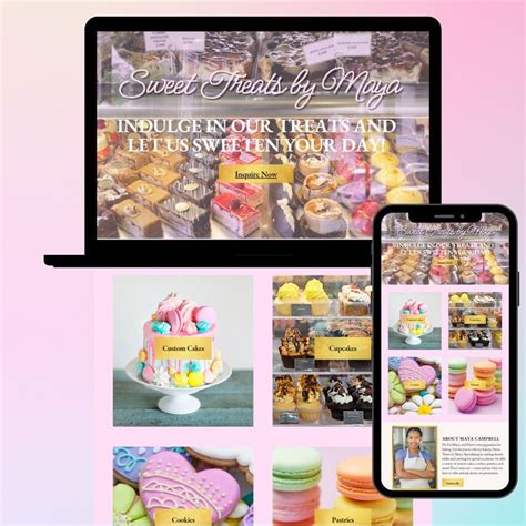 Bakery Website Template Bakery Website Bakery Template Bakery