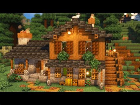 How To Build And Decorate A Minecraft Spruce Cabin
