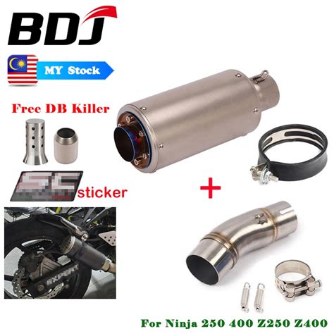 Bdj For Kawasaki Ninja 250 300 400 Ex300 Z250 2018 To 2024 Sc Project