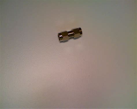 Adapter In Series Sma Male Plug To Sma Male Plug Nickelbrass Dc