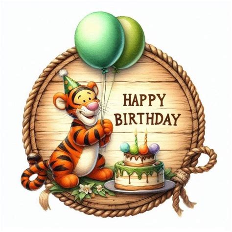 Winnie The Pooh Tigger Birthday Happy Birthday Tigger Happy Birthday