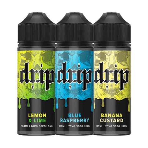 Drip 100ml E Liquid Shortfill Wholesale Vape Supplier Uk King Of Vapes