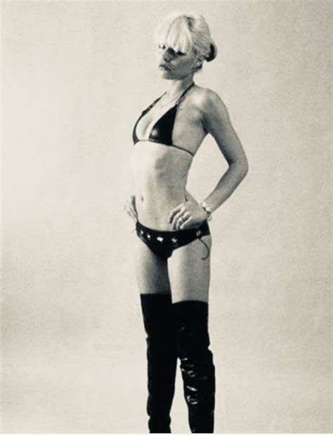 Photo Of Debbie Harry And Blondie Debbie Harry On The Set Of The Artofit