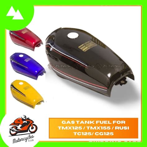 Ze184 Motorcycle Fuel Tank Gas Tank Rusicg125tmx155 Tmx 125 155 Rusi