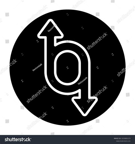 Perfect Download Icon Vertical Agile Arrow Stock Vector Royalty Free 2210001173 Shutterstock