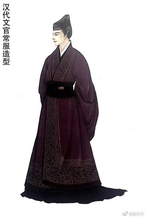 汉朝官员服饰等级是怎么样的 花瓣网
