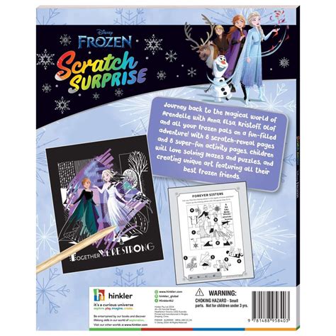 Disney Frozen Scratch Surprise Book Kmart