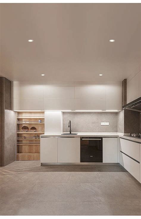 Modern Custom Make High Gloss Lacquer Kitchen Cabinet White 2pac