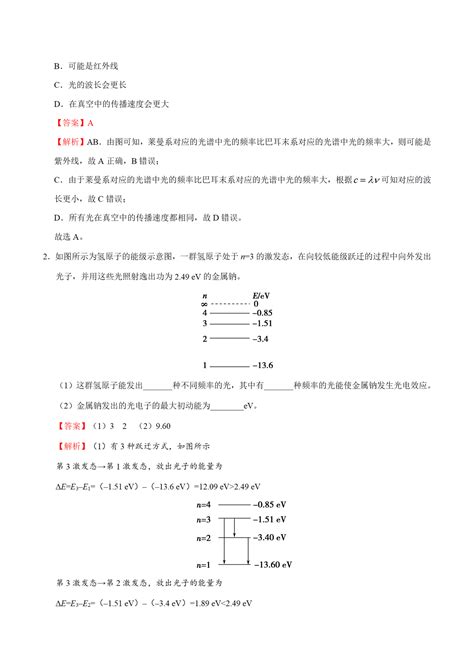 高中物理 考点57 原子结构 氢原子光谱 知乎