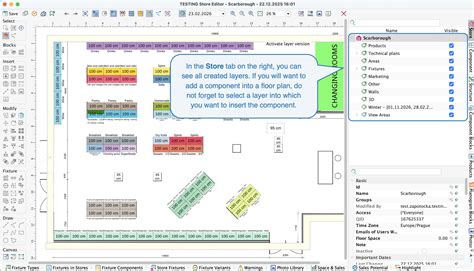 Floor Plan Layers Manual Quant Intelligent Retail Platform