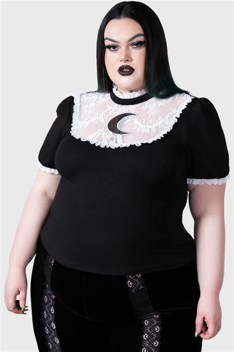 Womens Plus Size Tops Killstar