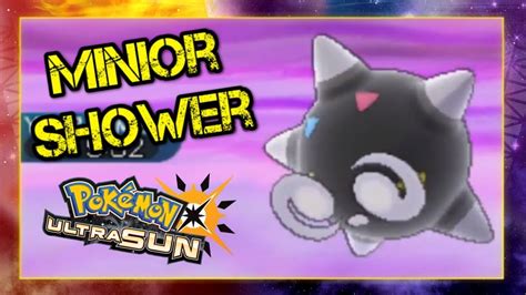 Pokemon Ultra Sun And Moon Vgc 2018 Battle Minior Shower Youtube