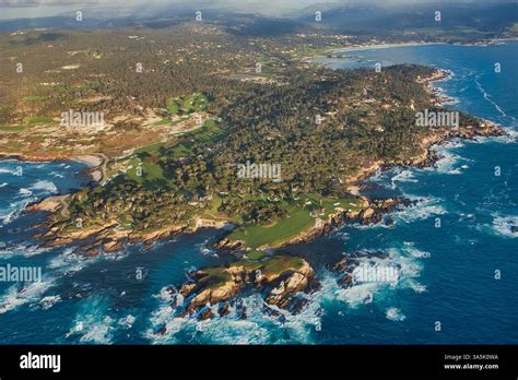 Cypress Point Golf Club Pebble Beach California Usa Aerial View