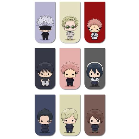 Anime Magnetic Bookmarks
