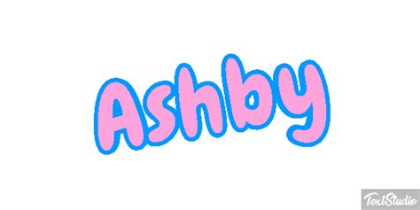 Ashby Name Animated  Logo Designs