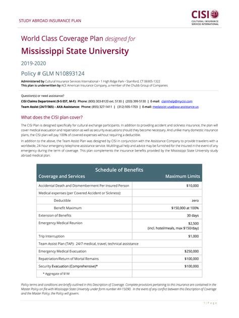 World Class Coverage Plan Au Pair In America Fill Out And Sign Online