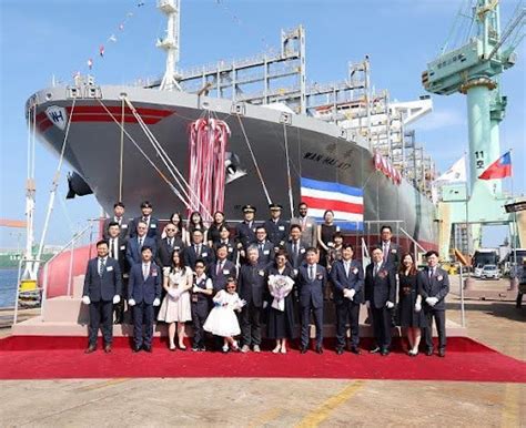 Wan Hai Lines Holds Naming Ceremony For 13 100teu Newbuilding “wan Hai