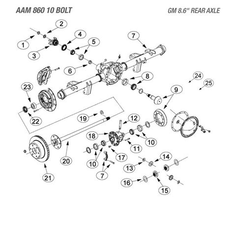 Chevy Rear Differential Diagram