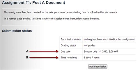 Submitting Written Assignments