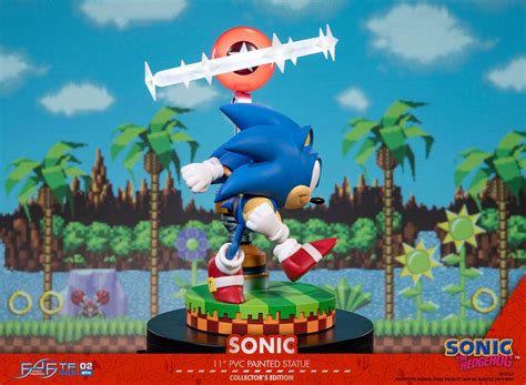 Sonic The Hedgehog Pvc Statue Sonic Collectors Edition