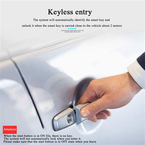 12 V Car Alarm System Passive Keyless Entry One Bu Grandado