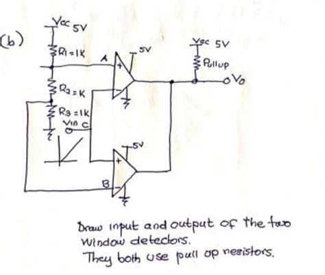 Draw Input And Output Of The Two Window Detectors They Both Use Pull Up